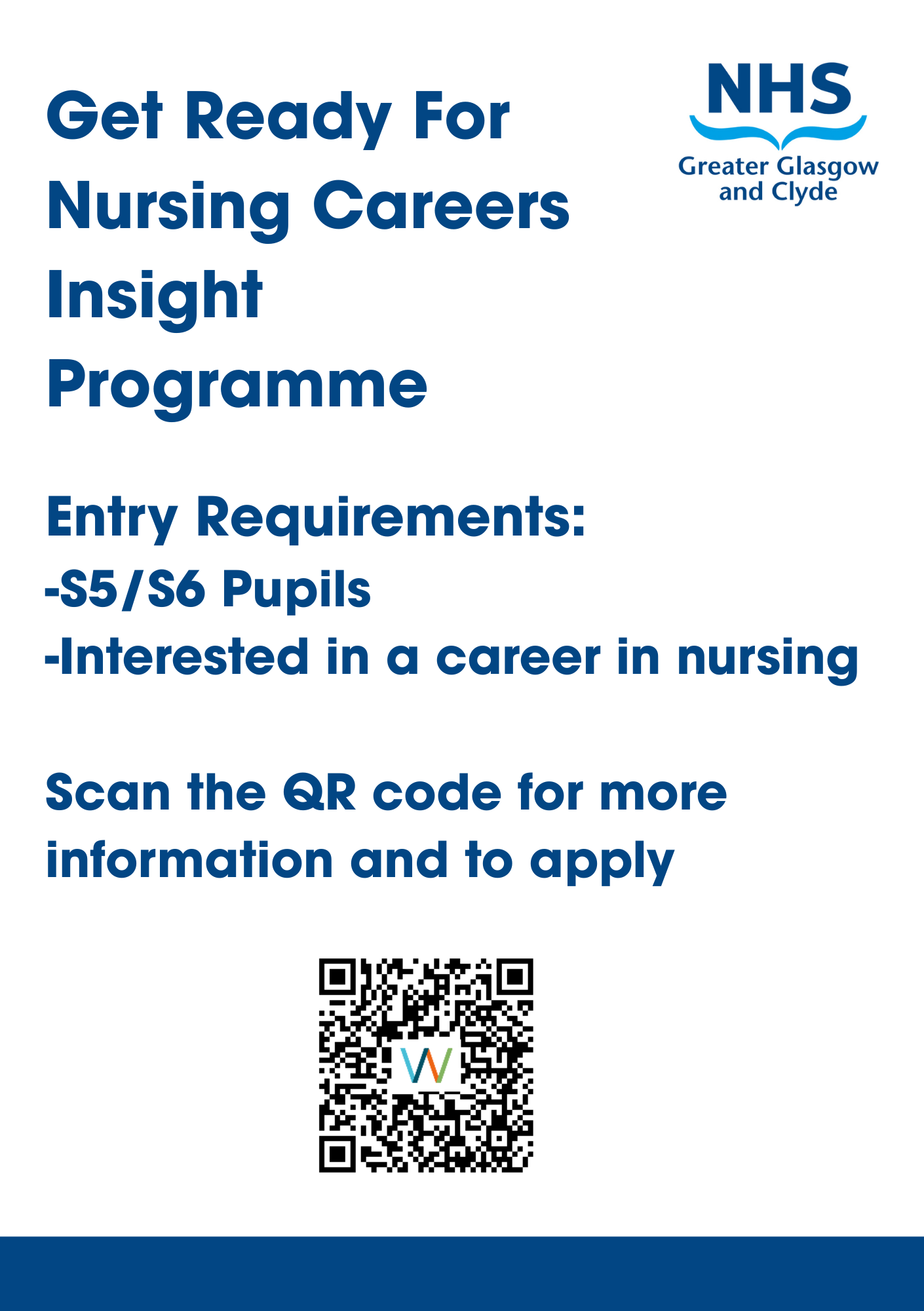 Get Ready For Nursing 2025 – APPLICATIONS NOW OPEN | Castlehead High School